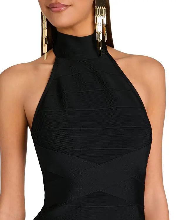 Retrofete Runa Mock Neck Knit Dress