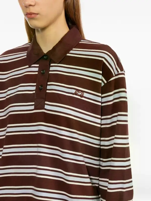 Rag & Bone Striped Collared Top