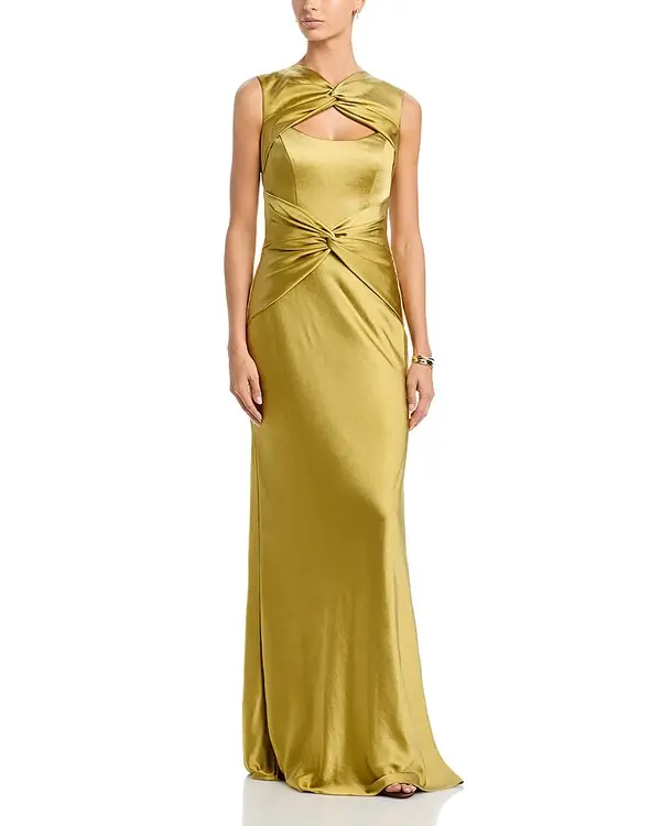 Amsale Cutout Gown