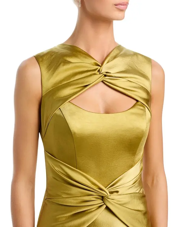 Amsale Cutout Gown