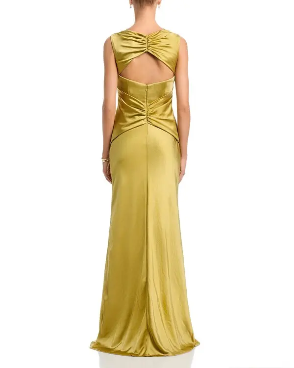 Amsale Cutout Gown