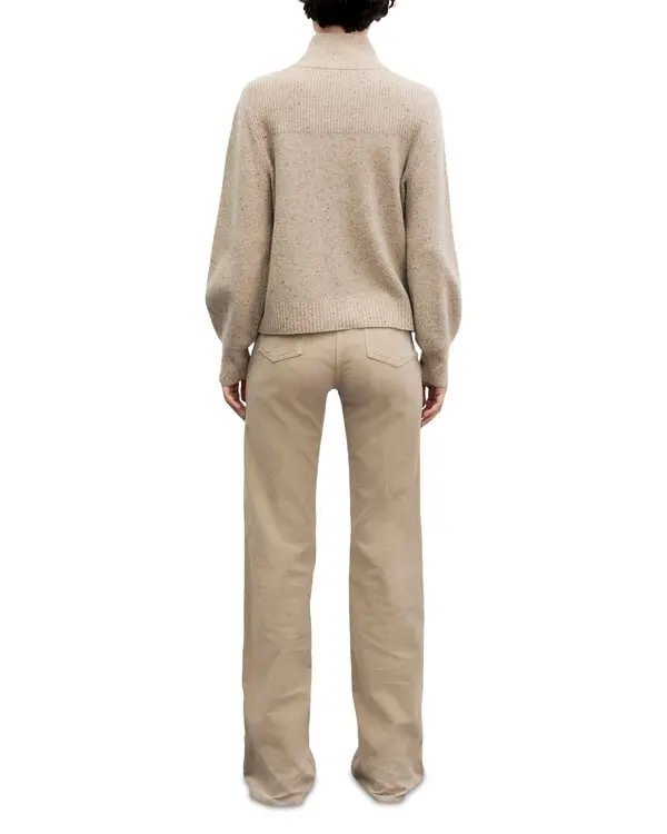Gerard Darel Ryana Wool Mock Neck Sweater