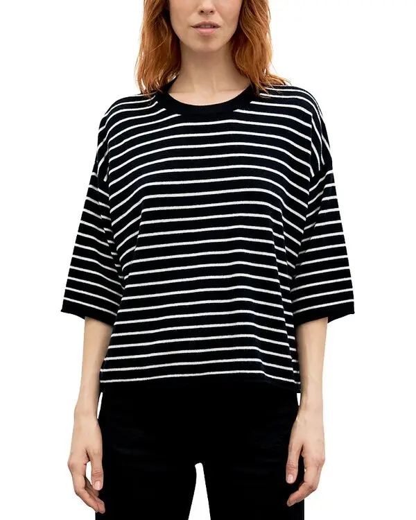 Gerard Darel Raya Wool Elbow Sleeve Tee