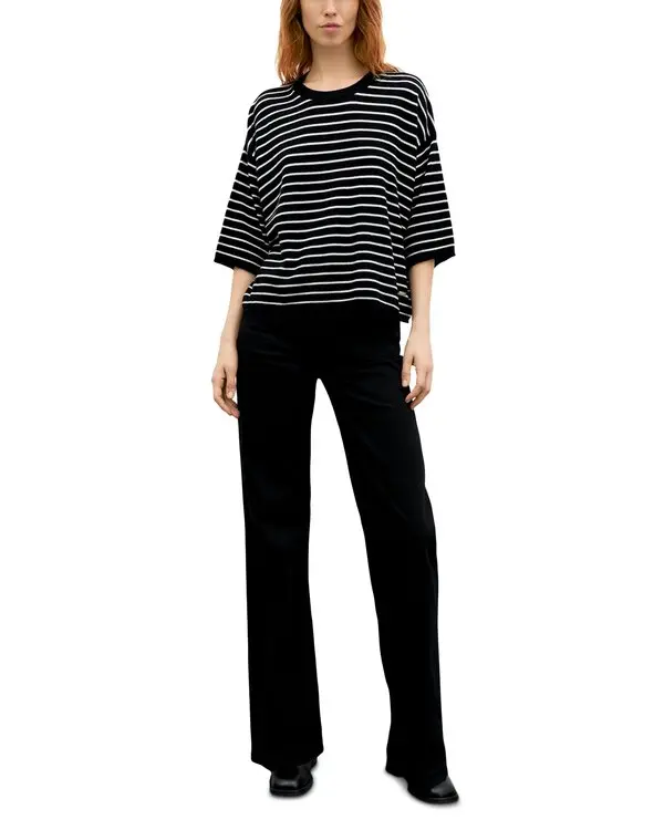 Gerard Darel Raya Wool Elbow Sleeve Tee