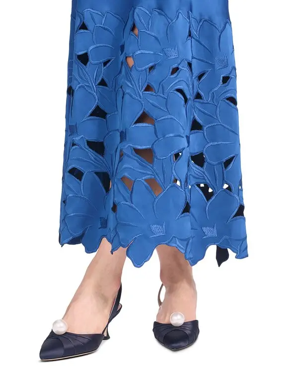 SACHIN BABI Jacqueline Hand Cut Midi Dress