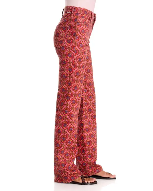 MOTHER The Kick It Printed Jeans