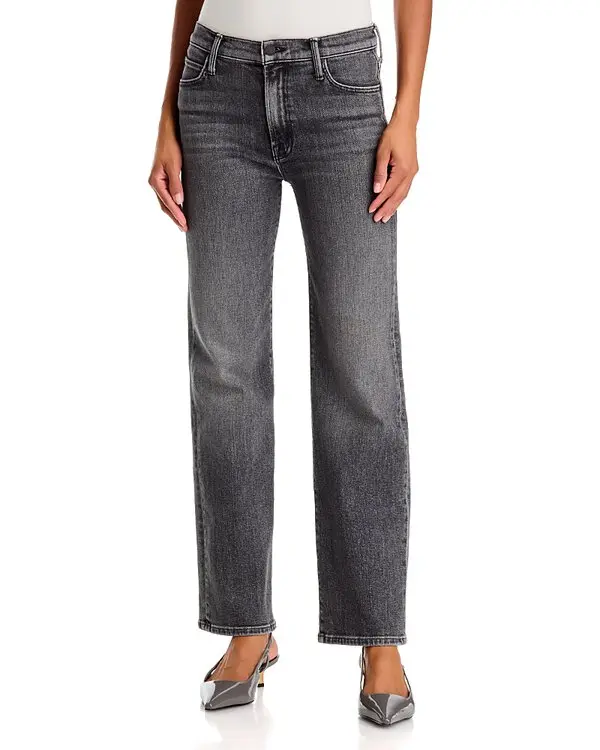 MOTHER The Kick It Mid Rise Jeans