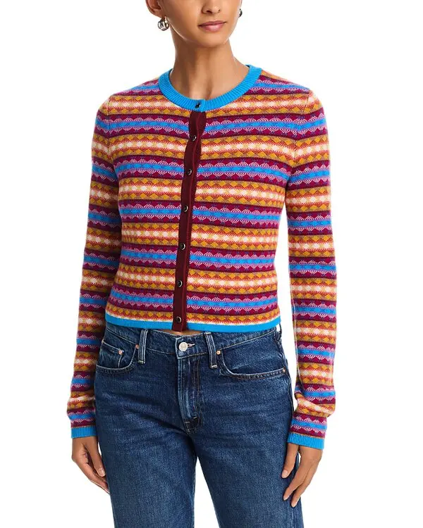 MOTHER The Lil Merino Wool Cardigan