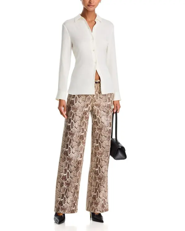 MOTHER The Maven Sneak High Rise Jeans