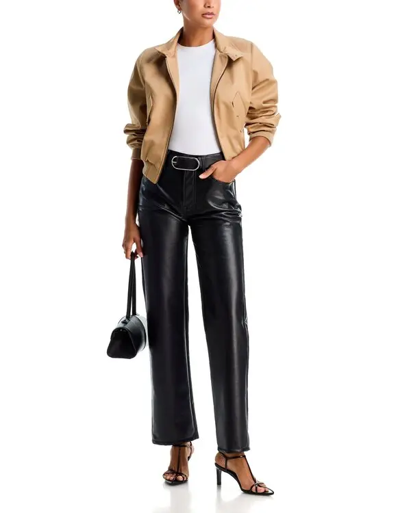 MOTHER The Rambler Sneak Straight Jeans