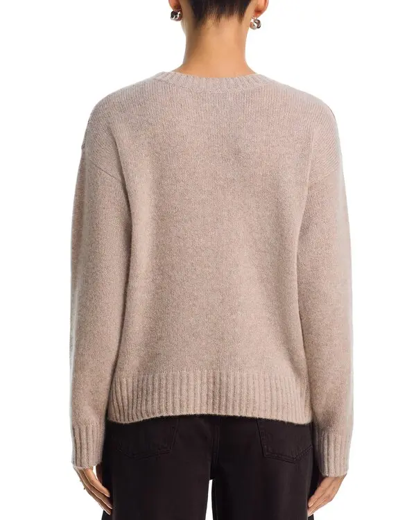 Aqua Cashmere Sunrise Skiier Crewneck Sweater Exclusive