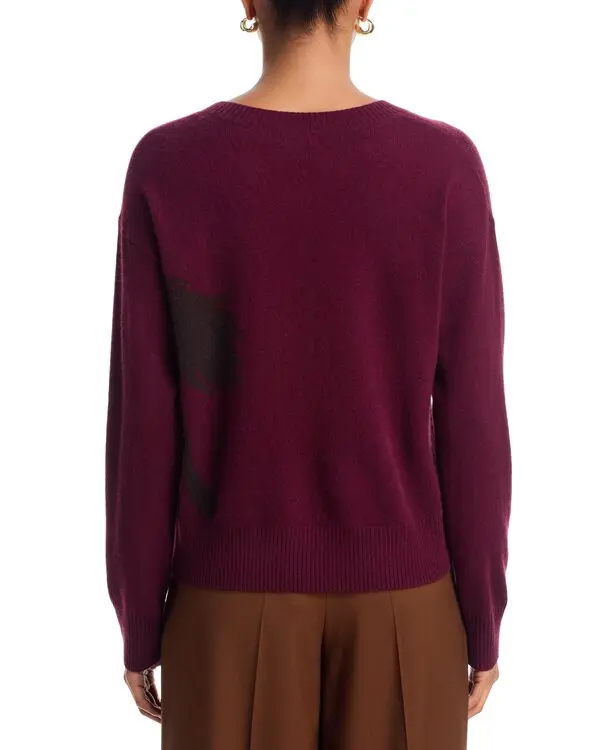 Aqua Cashmere 100% Cashmere Crewneck Sweater Exclusive