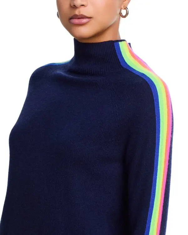 Aqua Cashmere 100% Cashmere Mock Neck Sweater Exclusive
