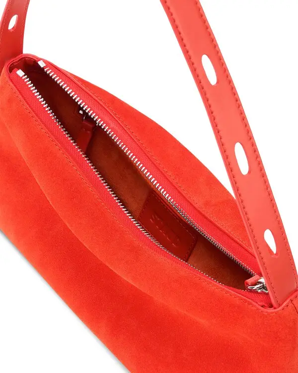 Staud Strada Suede Shoulder Bag
