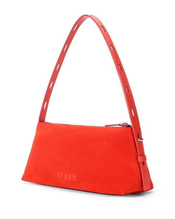 Staud Strada Suede Shoulder Bag