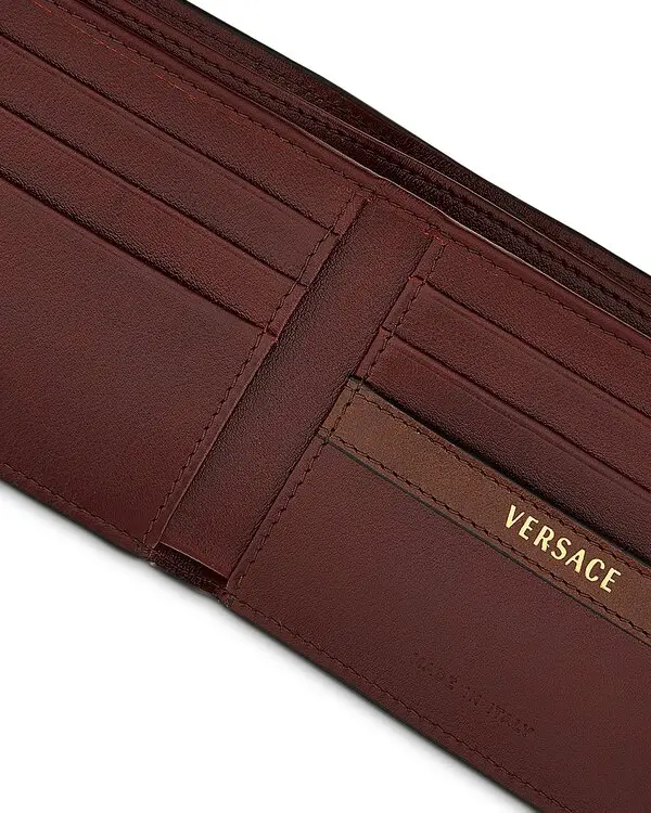 Versace Leather Bifold Wallet