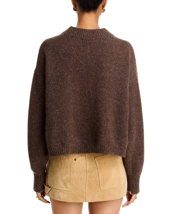 FRAME The Wool & Cashmere Fleck Cardigan