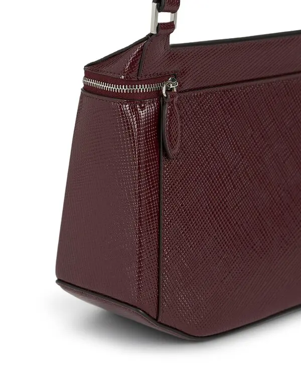 TOTEME Patent Leather Box Shoulder Bag