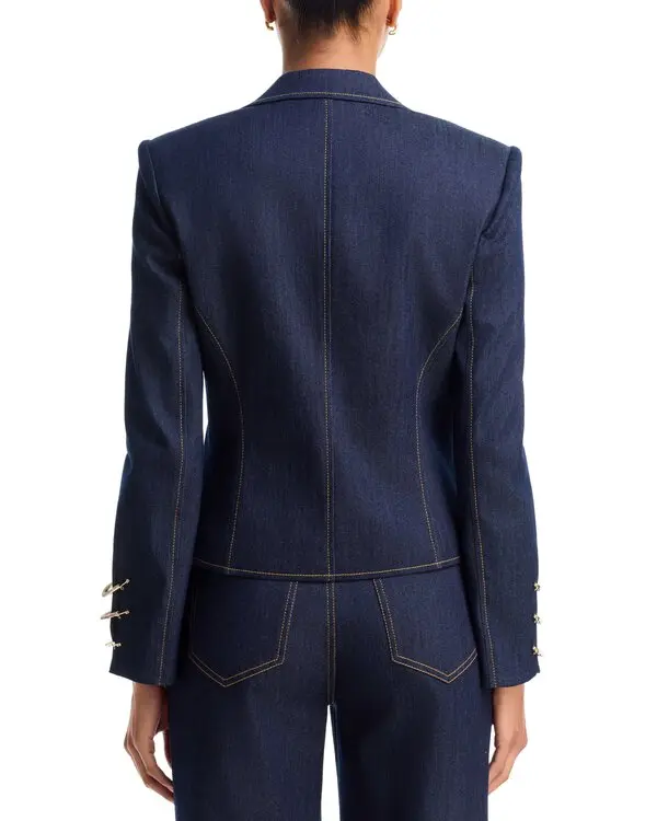 Cinq À Sept Khloe Rhinestone Pin Blazer