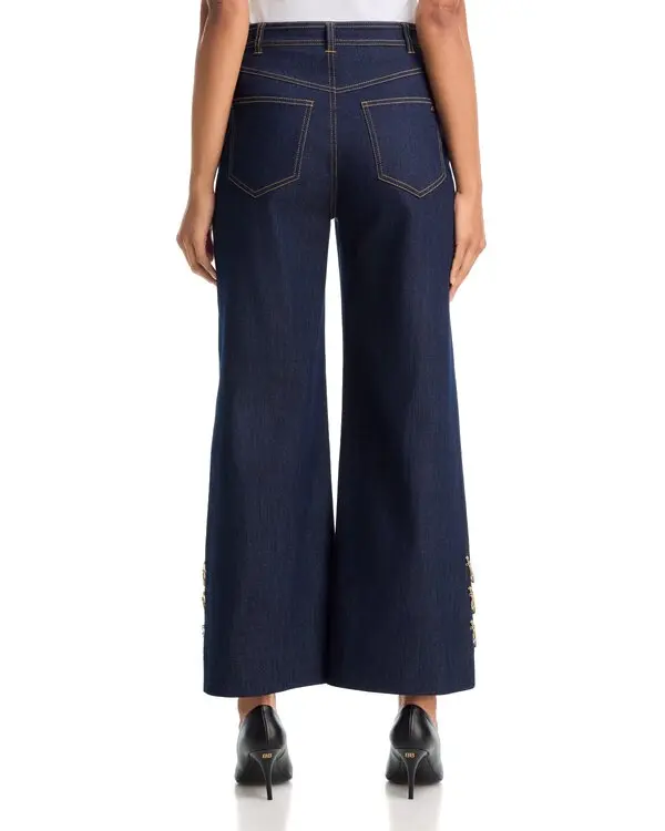 Cinq À Sept Blake High Rise Straight Jeans