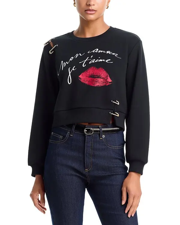 Cinq À Sept Savina Safety Pin Sweatshirt