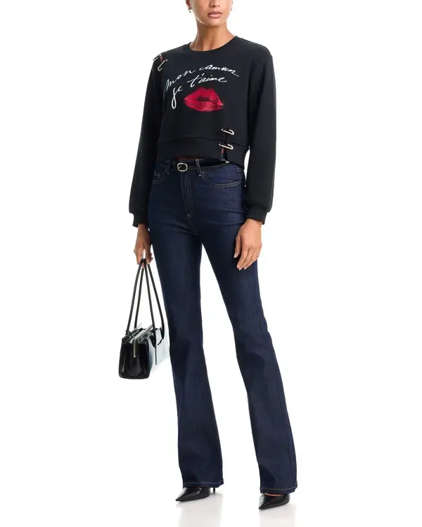 Cinq À Sept Savina Safety Pin Sweatshirt