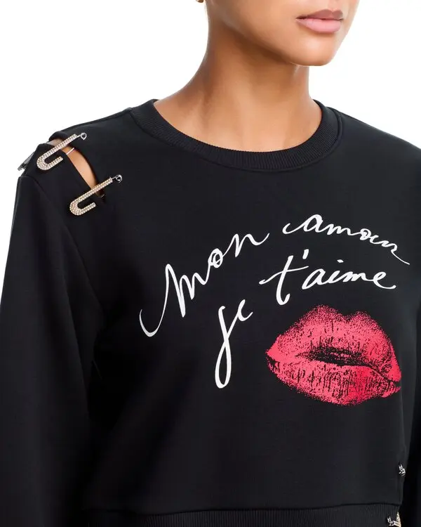 Cinq À Sept Savina Safety Pin Sweatshirt