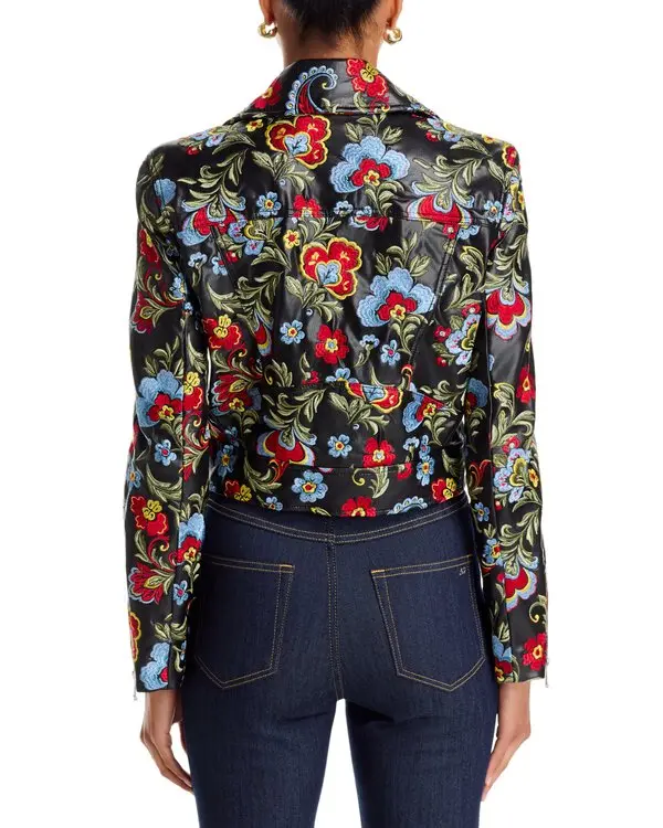 Cinq À Sept Genevive Floral Embroidered Jacket