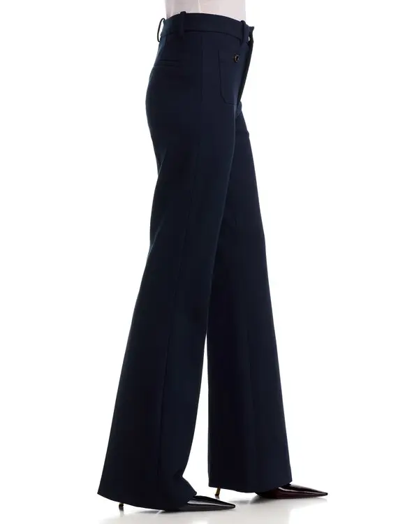 FRAME Shrunken Pocket Flared Pants