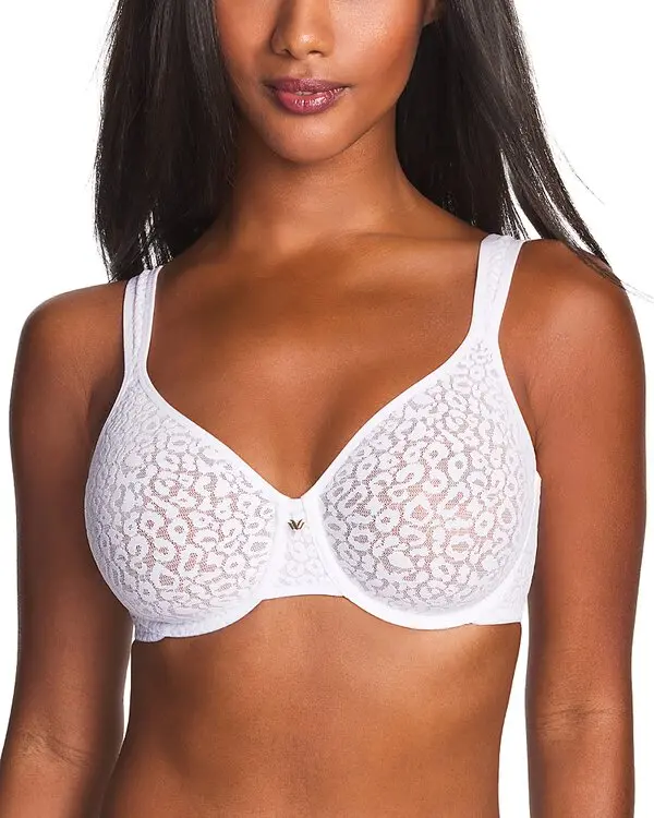 Wacoal High Bar Underwire Bra - White