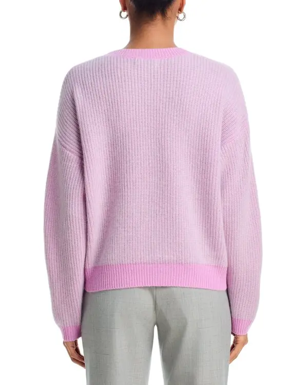 Aqua Cashmere 100% Cashmere Crewneck Sweater Exclusive
