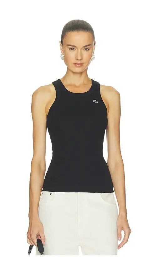 Lacoste Slim Fit Twill Tank