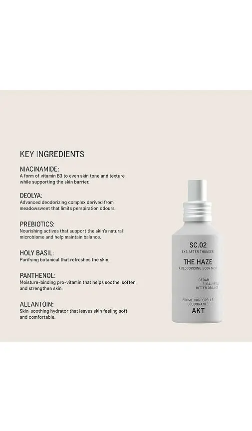AKT LONDON The Haze Deodorizing Body Mist Sc.02 After Thunder