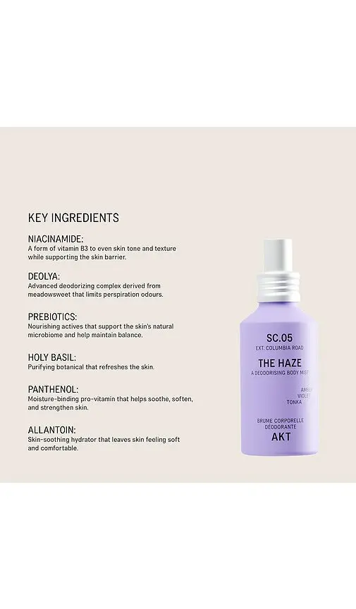 AKT LONDON The Haze Deodorizing Body Mist Sc.05 Columbia Road