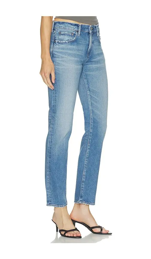 Moussy Vintage Groveland Slim Straight Leg Jeans