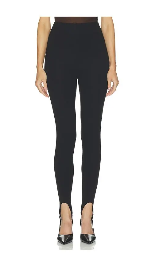 FAVORITE DAUGHTER The Stirrup Pant - Black