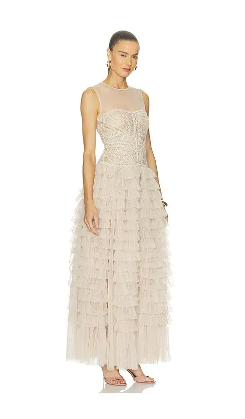 Ulla Johnson Crochet & Tulle Gown