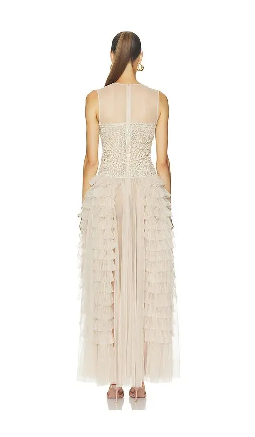 Ulla Johnson Crochet & Tulle Gown