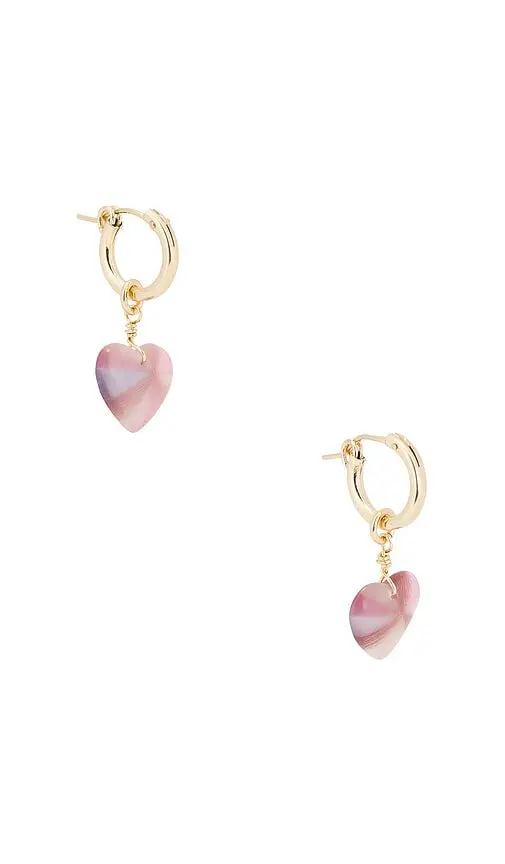 Brinker & Eliza Muse Earrings In Purple - Violet