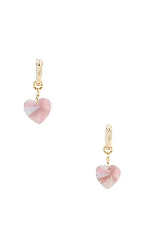 Brinker & Eliza Muse Earrings In Purple
