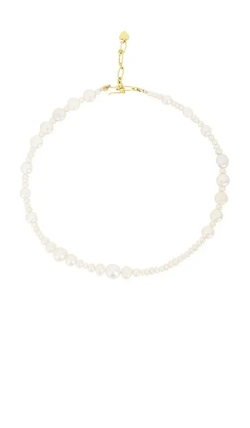 Brinker & Eliza Morning Glow Necklace In Neutral