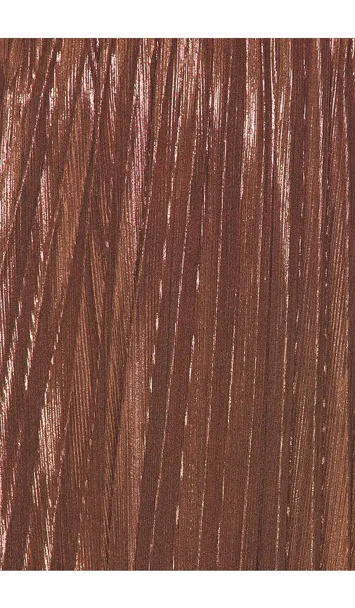 Retrofete Metallic Shell Gown
