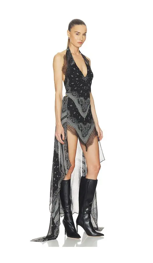 HAELO Split Bandana Dress