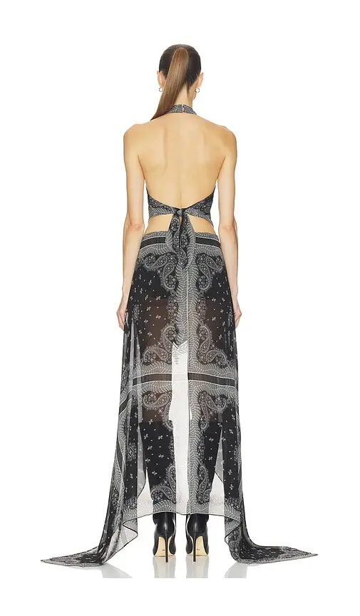 HAELO Split Bandana Dress