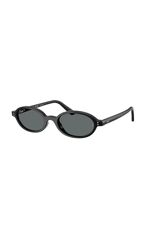 Ray-ban Oval Sunglasses - Black
