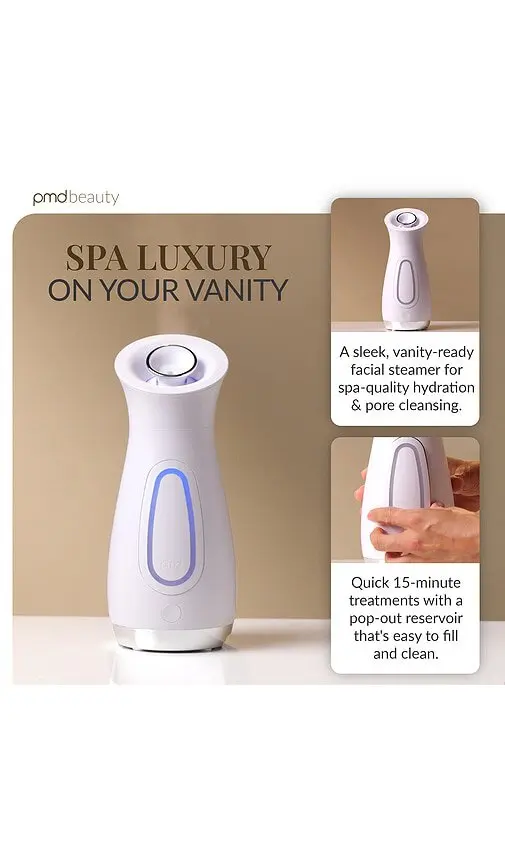 Pmd Silksteam Pro Facial Steamer In White