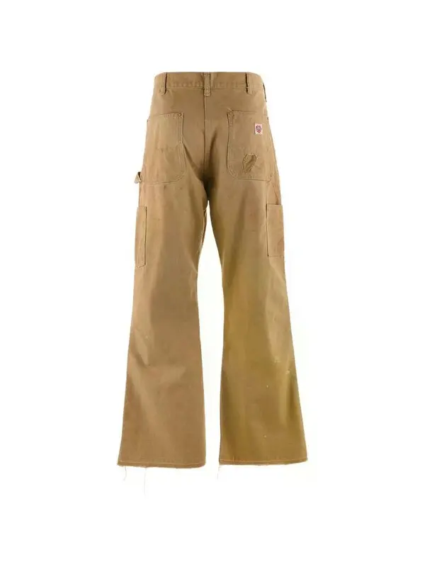 SAINT MXXXXXX Distressed Double-knee Trousers
