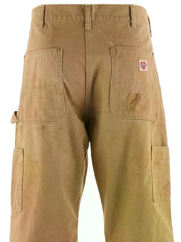 SAINT MXXXXXX Distressed Double-knee Trousers