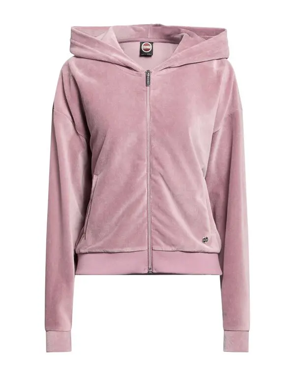 COLMAR Sweatshirt Mauve Size Cotton, Polyester, Elastane
