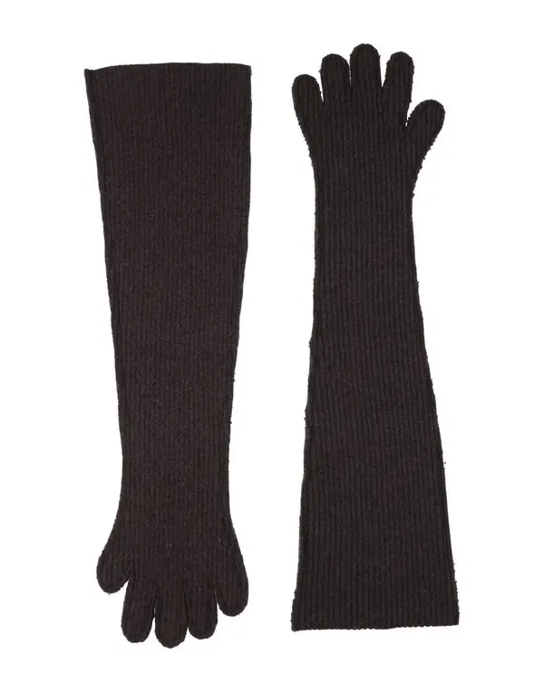 Marni Dark Virgin Wool Gloves